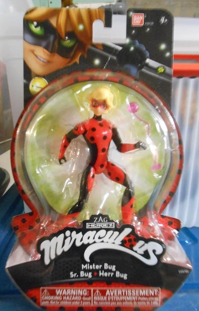 ACTION FIGURE MISTER Bug Miraculous / Ladybug / bandai EUR 6,50 ...