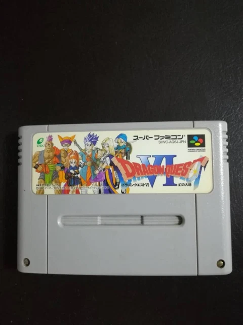 DRAGON QUEST VI 6 Nintendo Super Famicom SFC SNES de JP version ...