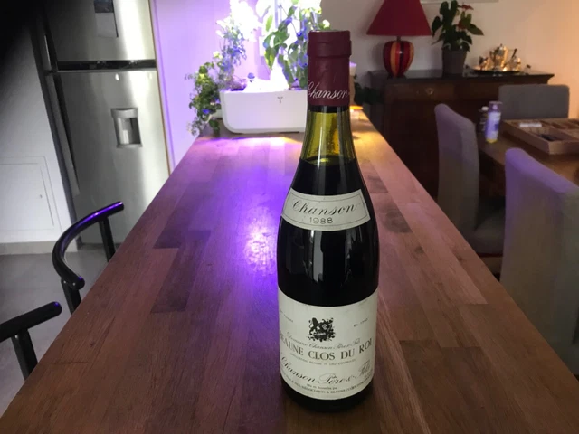 BEAUNE CLOS DU roi , 1er cru, maison Chanson , 1988 EUR 54,95 - PicClick FR