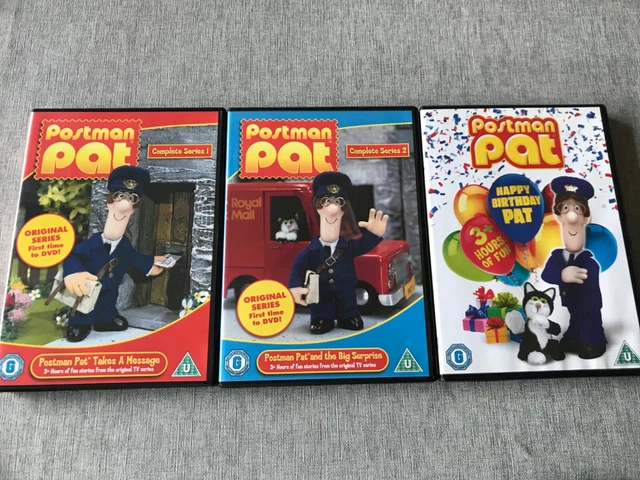 POSTMAN PAT COMPLETE Series 1-2 Also Happy Birthday Pat UK Dvds In Exc ...