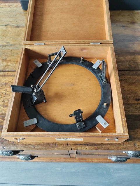 GYRO-COMPASS AZIMUTH CIRCLE marine art populaire collection apareil ...