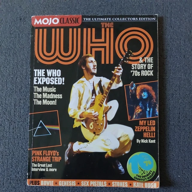 MOJO CLASSIC MAGAZINE - The Who & The Story Of '70s Rock - Bowie ...