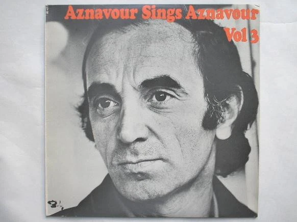 CHARLES AZNAVOUR AZNAVOUR Sings Aznavour Vol 3 LP Barclay 80472 NM/NM ...