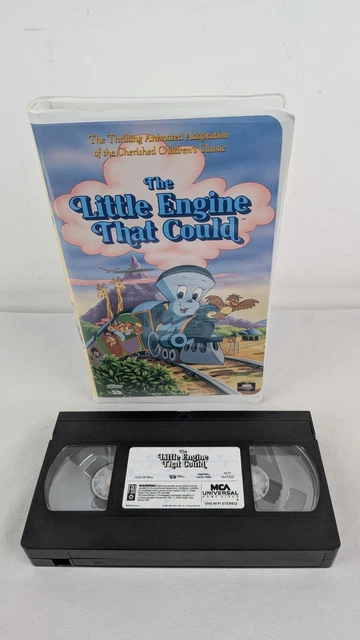 THE LITTLE ENGINE That Could Vintage Big Clamshell VHS Cassette Tape ...