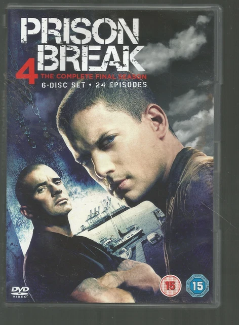 PRISON BREAK - COMPLETE SEASON 4 - UK REGION 2 DVD (6-DISC SET) inc ...