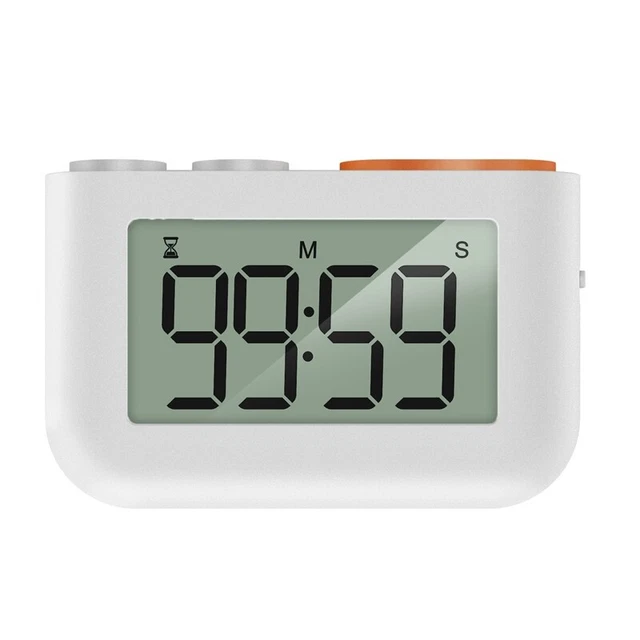 ADJUSTABLE ELECTRONIC TIMER Digital Stopwatch Clock for Kitchen Study ...