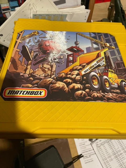 MATCHBOX FOLD & Go Pop Up Playset Bash & Build Co. Construction Set ...