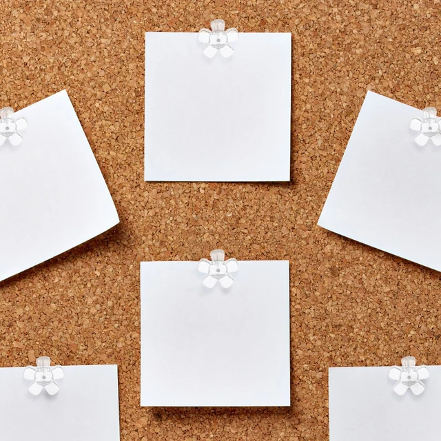 100 PCS MESSAGE Board Tacks Clear Thumbtacks for Wall Map Push Pin $18. ...