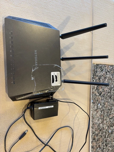 NETGEAR R6900P-100NAS NIGHTHAWK AC1900 Dual Band WiFi Router $4.99 ...