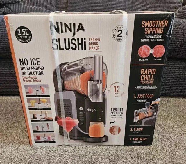 NINJA SLUSHI FROZEN Drinks Maker FS301UK Slushy Slush Machine - NEW ...