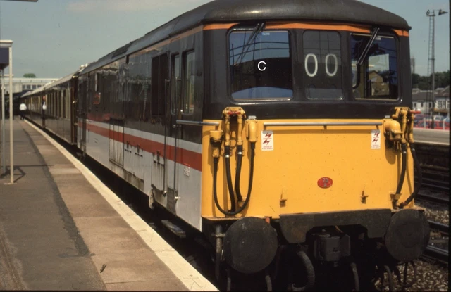 35MM SLIDE BRITISH Railway Br Class 73 - 73212 At Ashford 23/07/1991 £3 ...