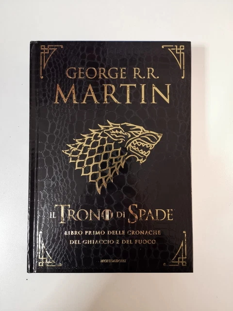 IL TRONO DI SPADE - LIBRO 1 PRIMO - EDIZIONE DELUXE PELLE DI DRAGO ...
