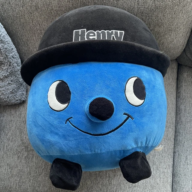 HUGGABLE HENRY BLUE 18” Soft Plush Toy - Vacuum Hoover - RARE £119.99 ...