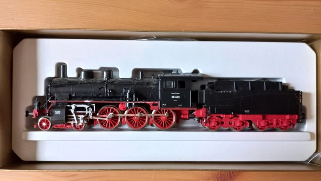 TRIX HO GLEICHSTROM Dampf BR 38 403 der DRG nr. 22409 in OVP EUR 35,95 ...