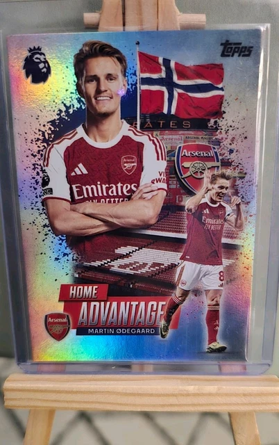MARTIN ODEGAARD 2025-26 Topps Premier League SSP Home Advantage ARSENAL £125.47 - PicClick UK