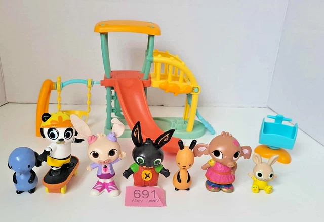 CBEEBIES BING BUNNY Playground Park Playset + Lots of Figures 691 £29. ...