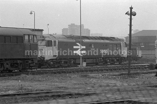 SALTLEY DEPOT CLASS 50 50035 Early 1980's Railway Negative RN154 £2.99 ...