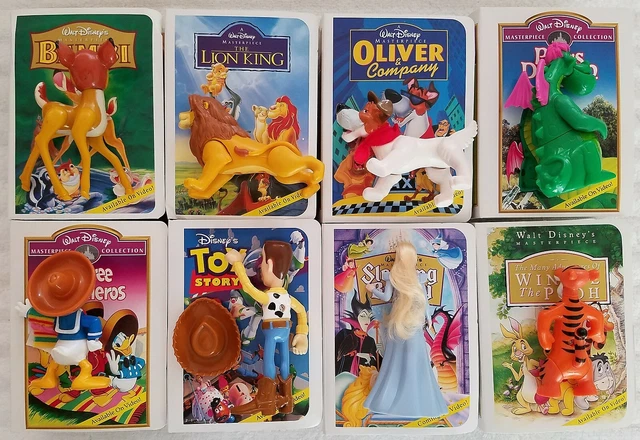 WALT DISNEY'S HOME Video Masterpiece Collection 1997 Complete Set Of 8 ...