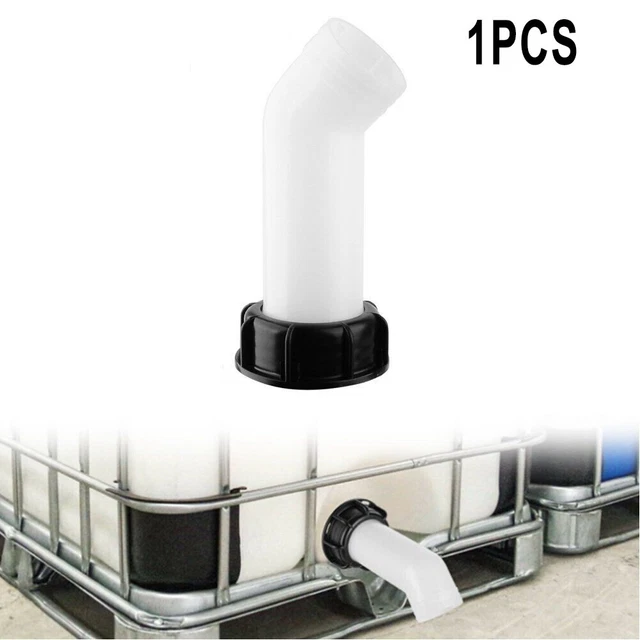 HIGH PERFORMANCE IBC Container Adapter Outlet Spout for Rainwater ...