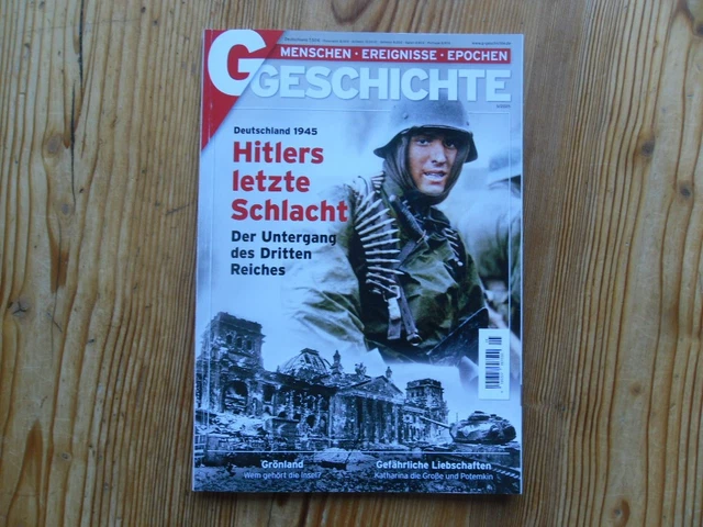 MAGAZIN GESCHICHTE 5/2025, Hitlers letzte Schlacht EUR 1,00 - PicClick DE