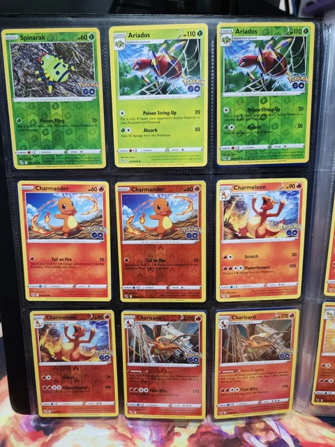 BULK 100% COMPLETE Pokemon Go Binder + All promos TCG pokemon cards ...
