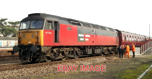 PHOTO CLASS 47 Loco No 47 704 Of Rail Express Systems At Andover 181092 ...