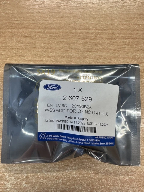 GENUINE FORD ABS Sensor Focus Mondeo Kuga Transit Etc Brand New Sealed ...