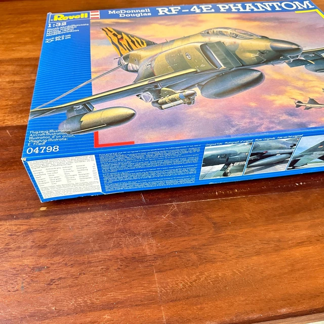 REVELL 1:32 04798 McDonnell Douglas RF-4E Phantom - komplett & ungebaut ...
