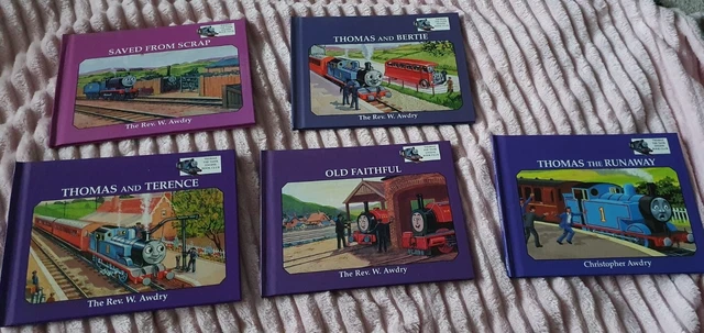THOMAS THE TANK Engine Book Club X5 Books Bundle The Rev. W. Awdry ...