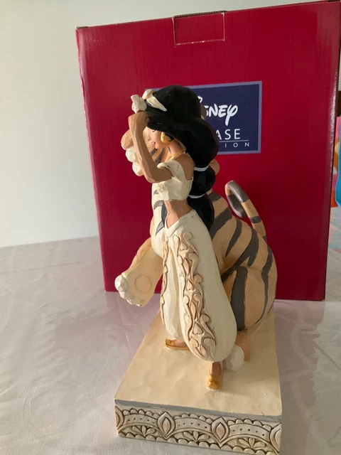 DISNEY TRADITIONS ENESCO Jim shore Aladdin Jasmine and rajah statue ...