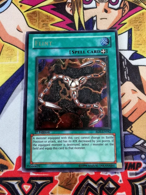 FLINT RDS-EN042 1. Auflage (NM/VLP) Ultimativ selten Yu-Gi-Oh! EUR 9,99 ...