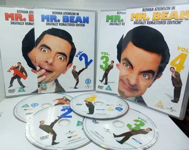 MR BEAN ROWAN ATKINSON COMPLETE LIVE ACTION SERIES ALL 14 Eps DVD ...