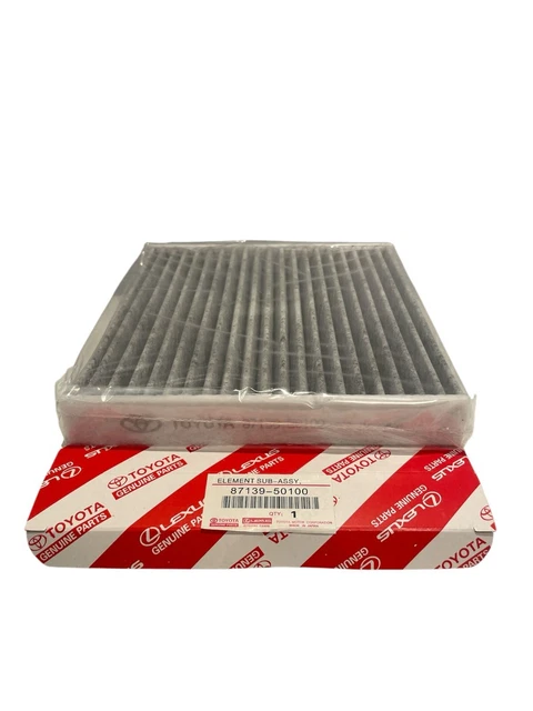 GENUINE TOYOTA PRIUS Carbon Pollen Filter Cabin Filter Oem Part 87139 ...