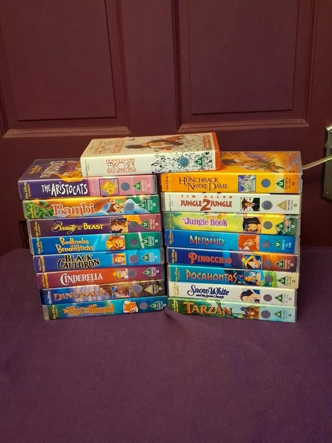 VINTAGE WALT DISNEY Classics VHS Various Videos - ALL 20 years + £4.35 ...