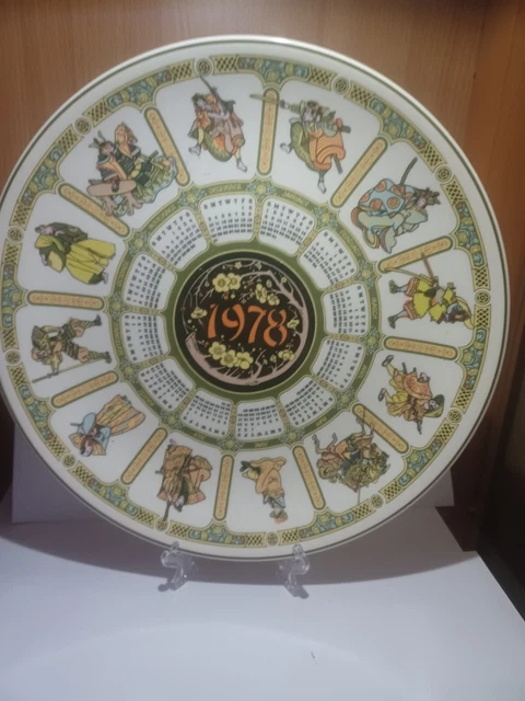 WEDGEWOOD CALENDAR YEAR Collector Plate 1978 Samurai Series £2.49 ...