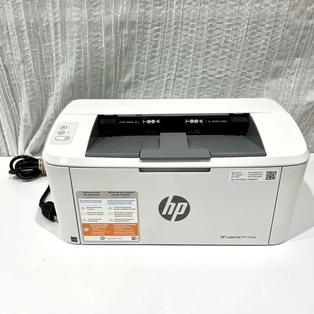 HP LASERJET M110W Laser Printer Black And White Mobile TESTED and ...