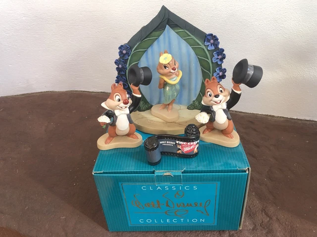 WDCC - WALT Disney Classic Collection - Two Chips & A Miss - Boxed With ...