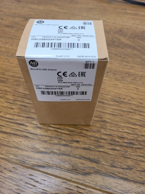 ADAPTADOR USB PLC programación Allen-Bradley Micro810 2080 Adaptador ...