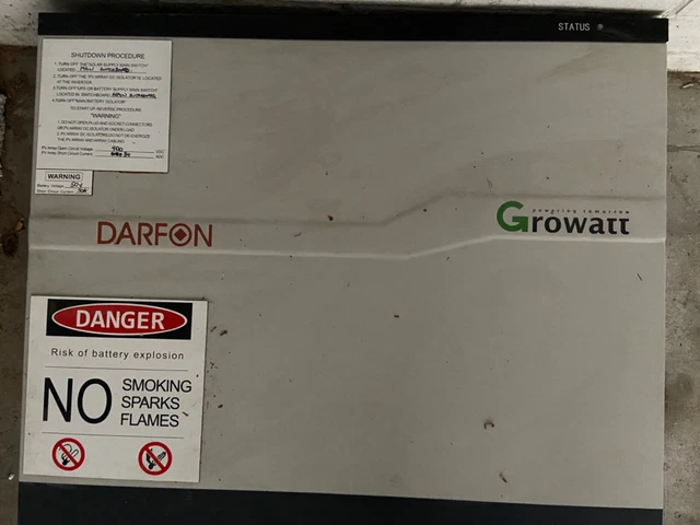 SOLAR SYSTEM, GROWATT, Darfon Lithium Ion battery Pack $500.00 ...