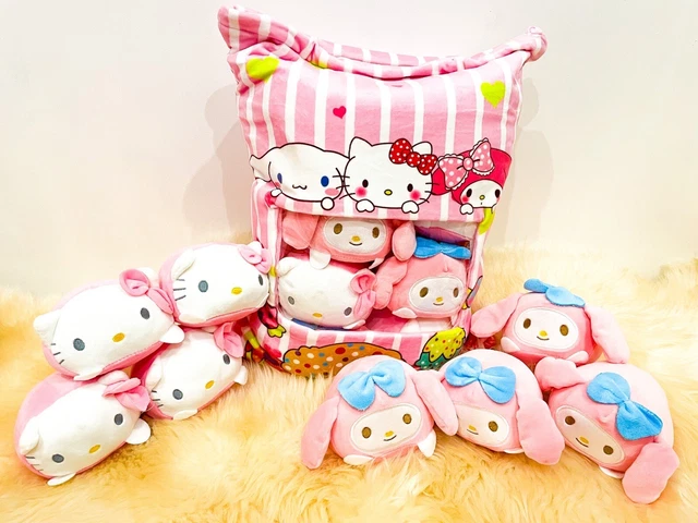 HELLO KITTY MELODY Cinnamoroll Kuromi Sanrio Plushie Plush Toy Gifts Stuffed Toy £22.95 ...