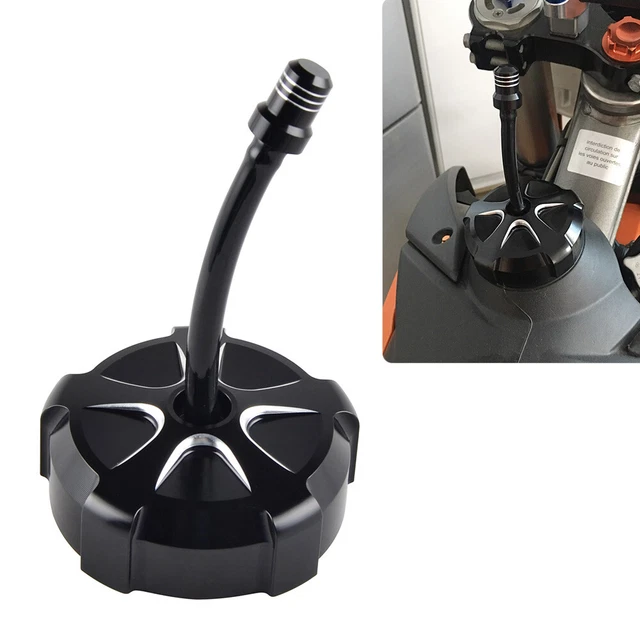 BILLET GAS FUEL Tank Cap Breather Vent For Honda CRF 50 70 80 100 125 ...