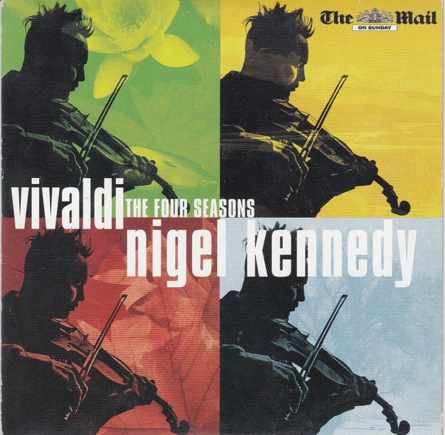 NIGEL KENNEDY VIVALDI The Four Seasons ( THE MAIL ON SUNDAY Newspaper ...
