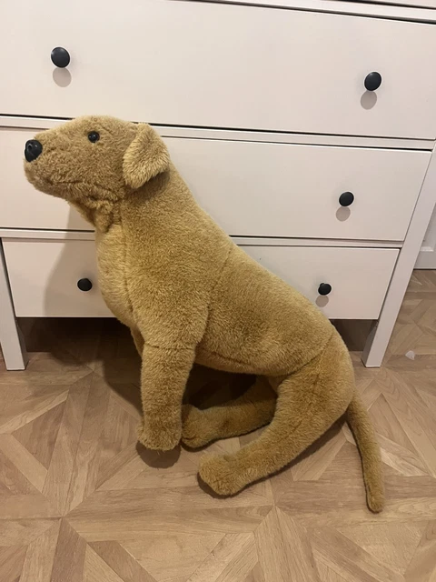 GOLDEN LABRADOR PLUSH Realistic Life Size Soft Toy Plush Dog Melissa ...