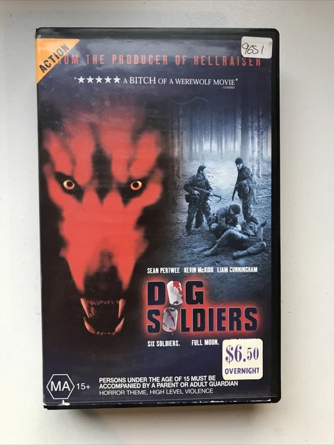 DOG SOLDIERS VHS Tape Ex Rental Horror Thriller Action MA15+ 2002 £18. ...