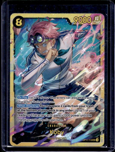 2025 ONE PIECE A Fist of Divine Speed Koby #OP11-119 £0.74 - PicClick UK