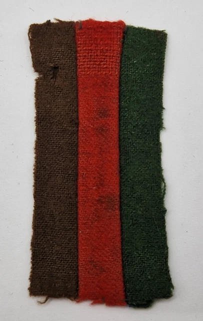 WW2 BRITISH ARMY Drop Zone / Battle Flash Formation Cloth Formation ...