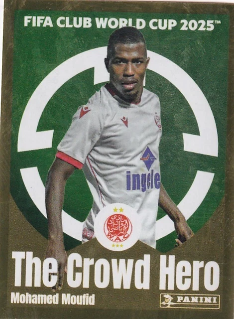 PANINI 2025 FIFA Club World Cup 25 Sticker No. 442 Mohamed Moufid The ...