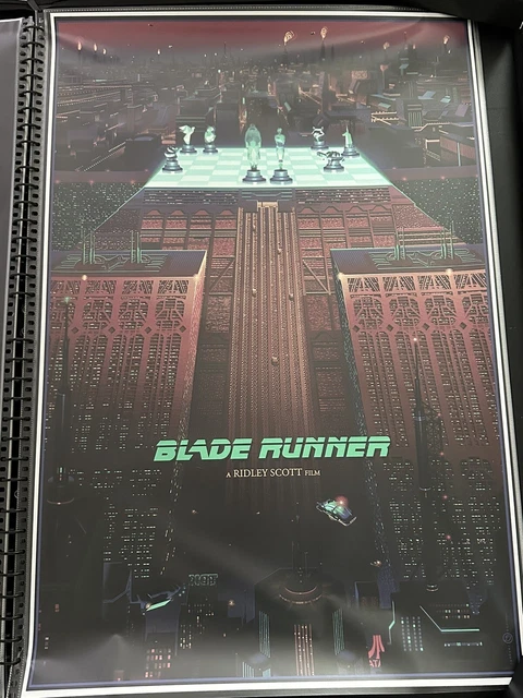 BLADE RUNNER THE FINAL CHESS GAME édition limitée imprimé LAURENT ...