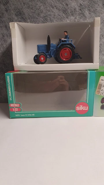 SIKU FARMER CLASSIC Lanz Traktor - Bulldog D 2416 HE - 1:32 - in OVP EUR 38,00 - PicClick DE