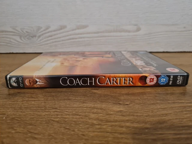 COACH CARTER (DVD, 2005) Samuel L Jackson Basketball Film [Region 2 ...
